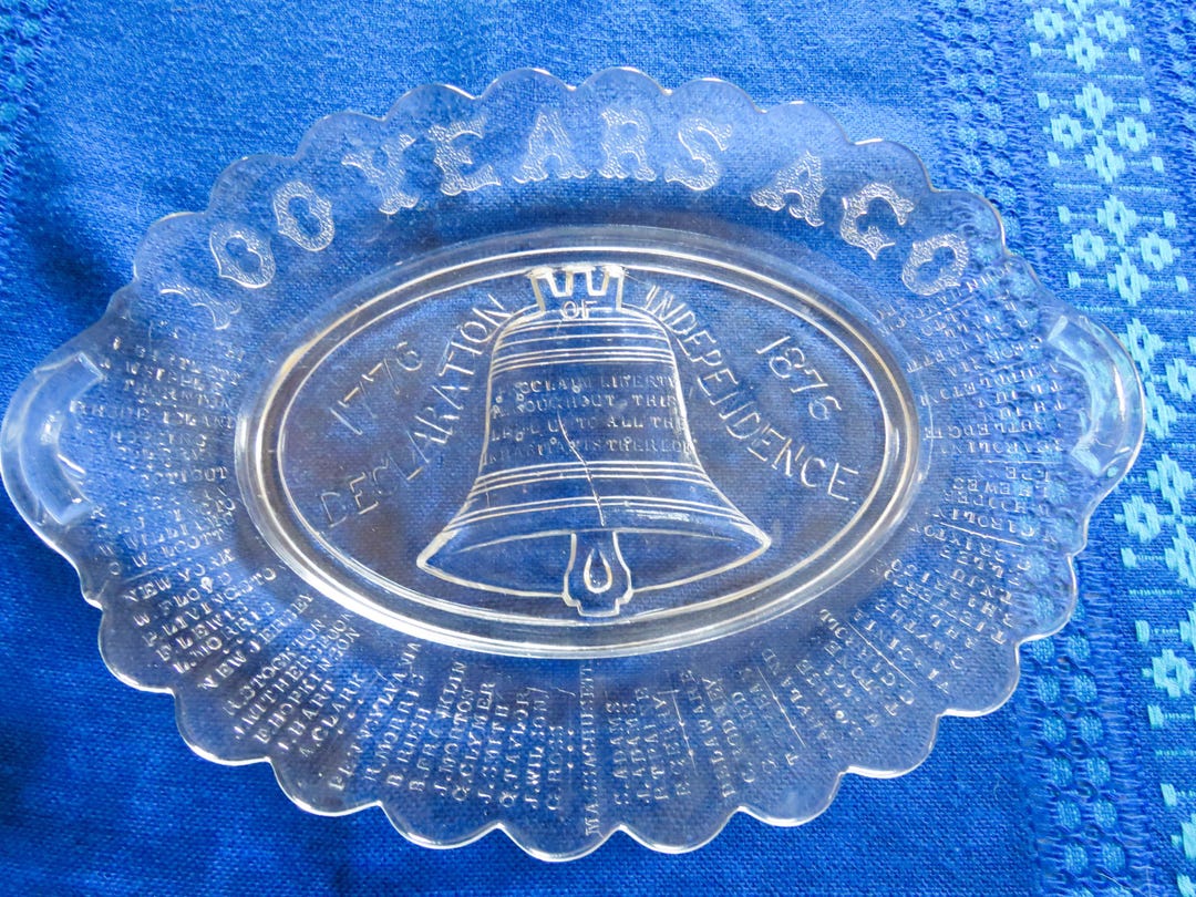 Set of 8 LIBERTY BELL, 100 Years Ago, U.S. Centennial, Constitution ...