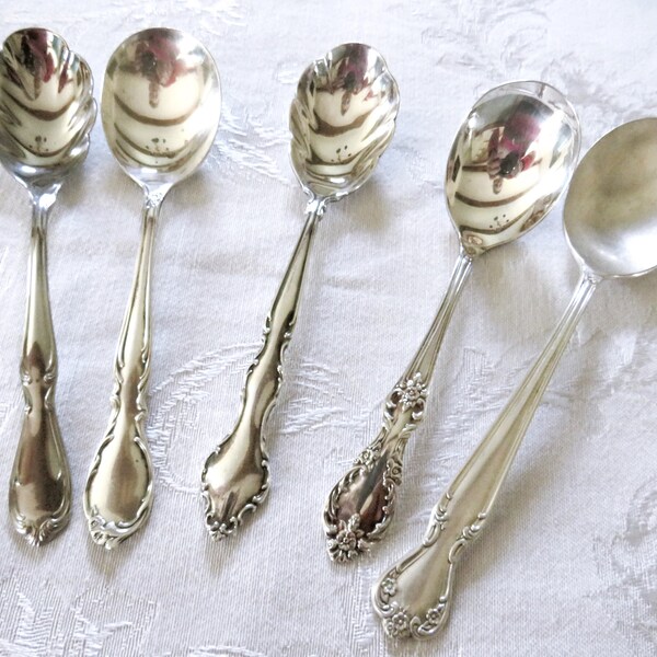 Silver Plate Spoon - Etsy
