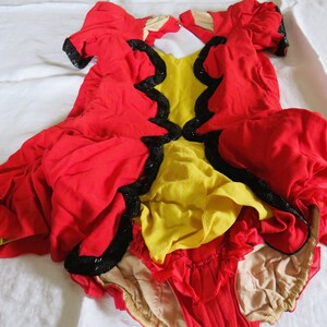 1930s ACROBAT/CIRCUS Custom Made Costume With Glass Beads, Damage to ...