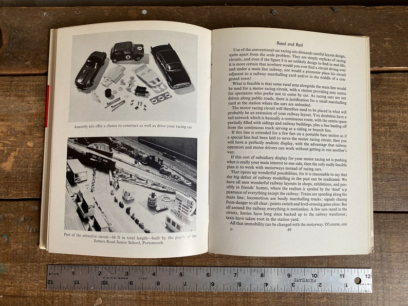 Rare Vintage Book-your Book of Model Car Racing by Kenneth - Etsy