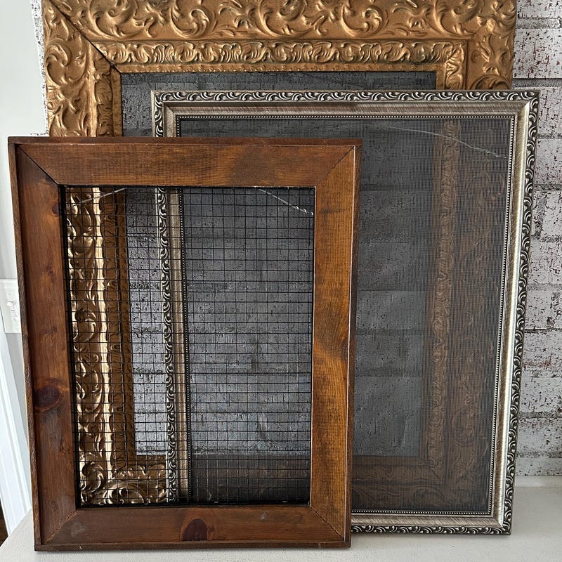 Barnwood Earring Holder - Etsy