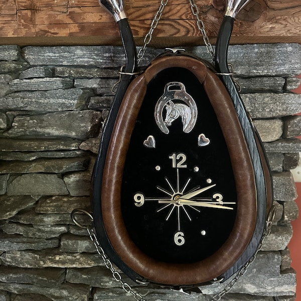 Large Western Wall Clock - Etsy