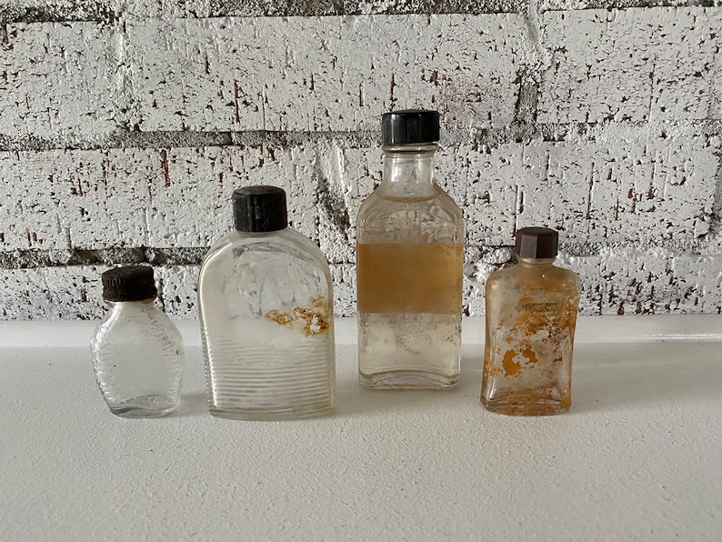 Antique Vintage Glass Bottle Collection-mixed Lot-instant - Etsy