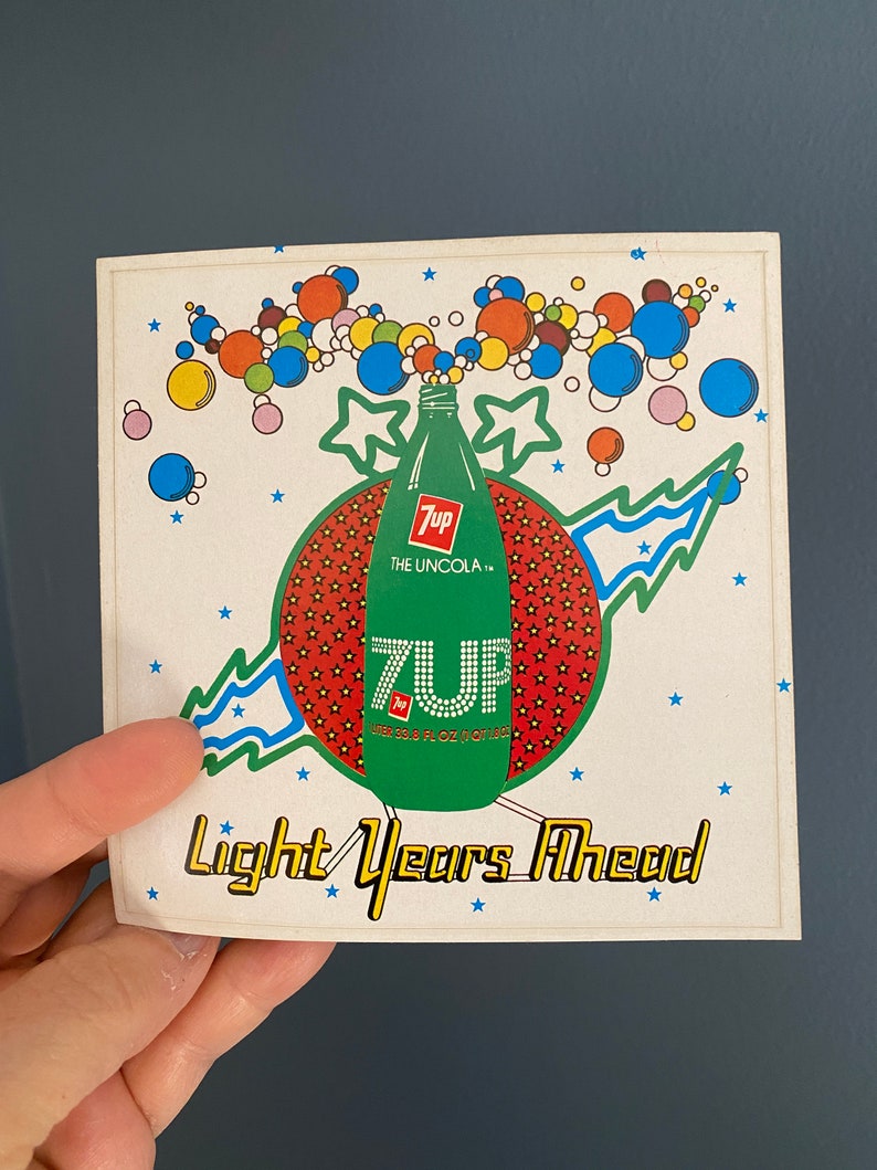 Vintage 7UP Soda Decals-new Old Stock-vintage Advertising-sets | Etsy