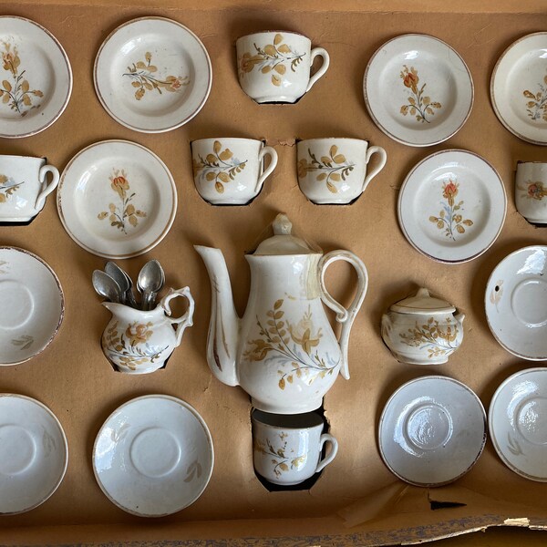 Antique Tea Set - Etsy
