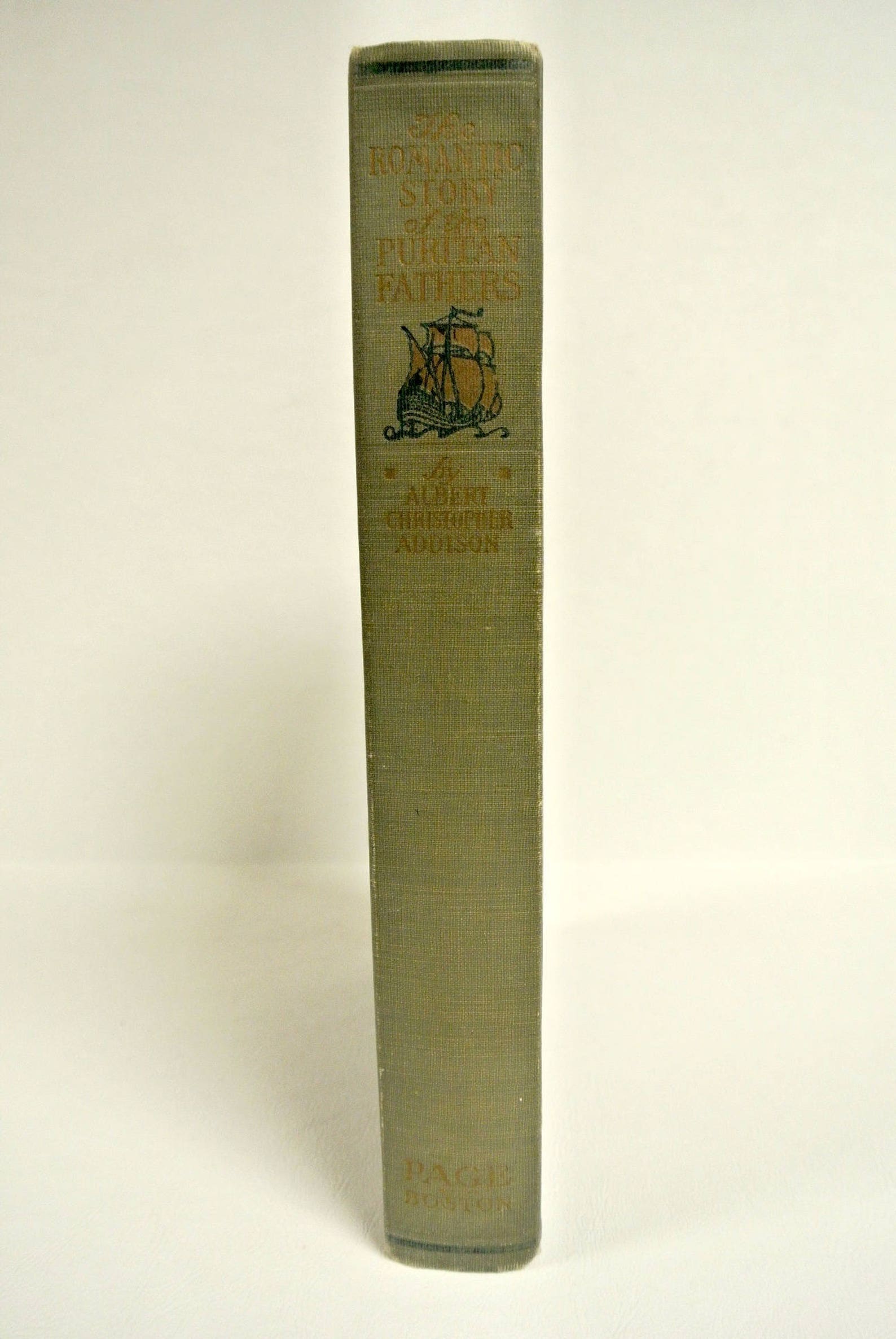 The Romantic Story of the Puritan Fathers by Albert - Etsy