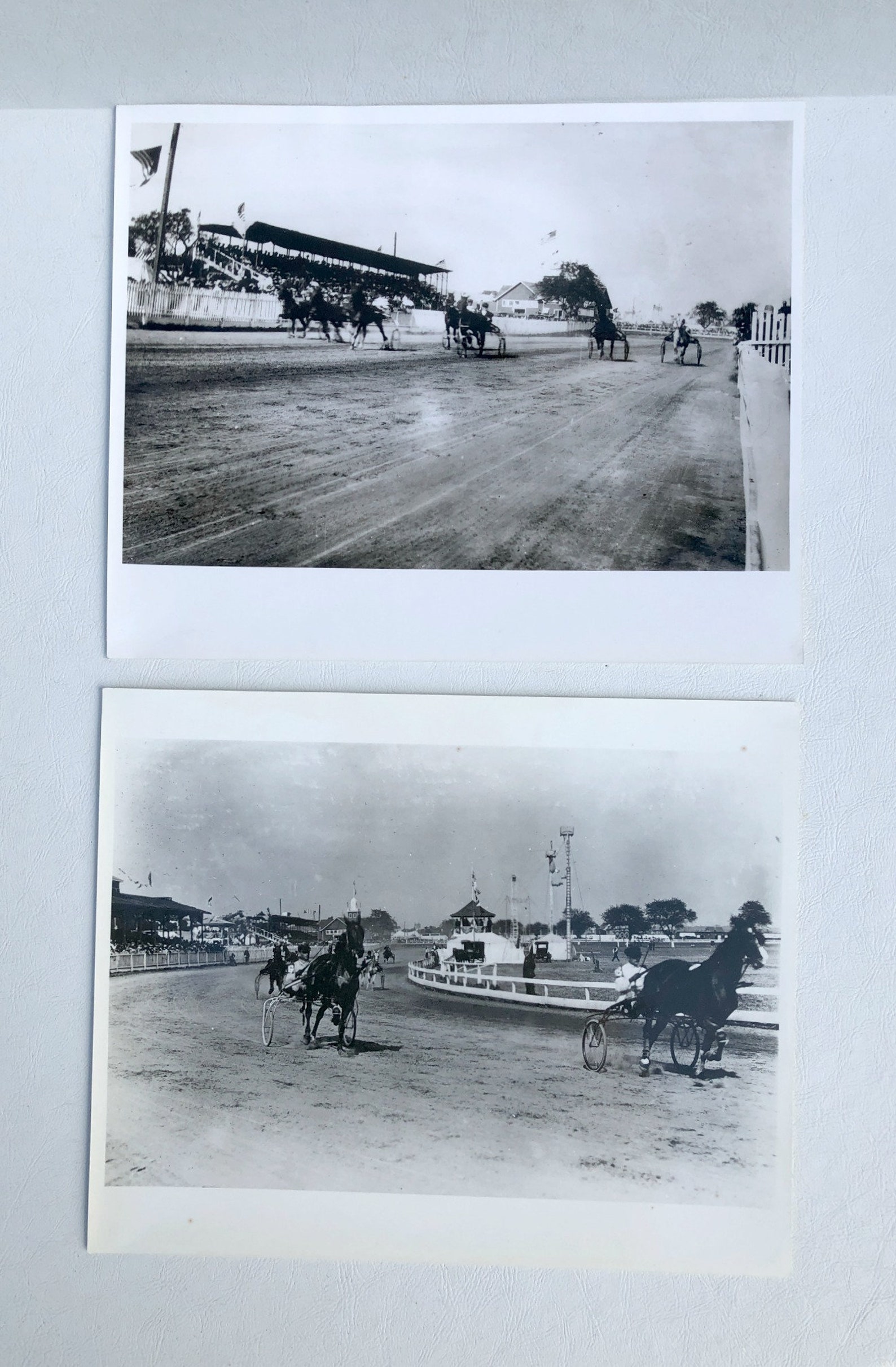 Antique Black & White Photographs of Harness Horse Racing-from | Etsy