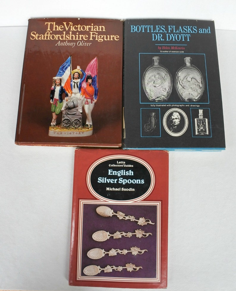 Set of Vintage Reference Books-collectors' Guides-english - Etsy