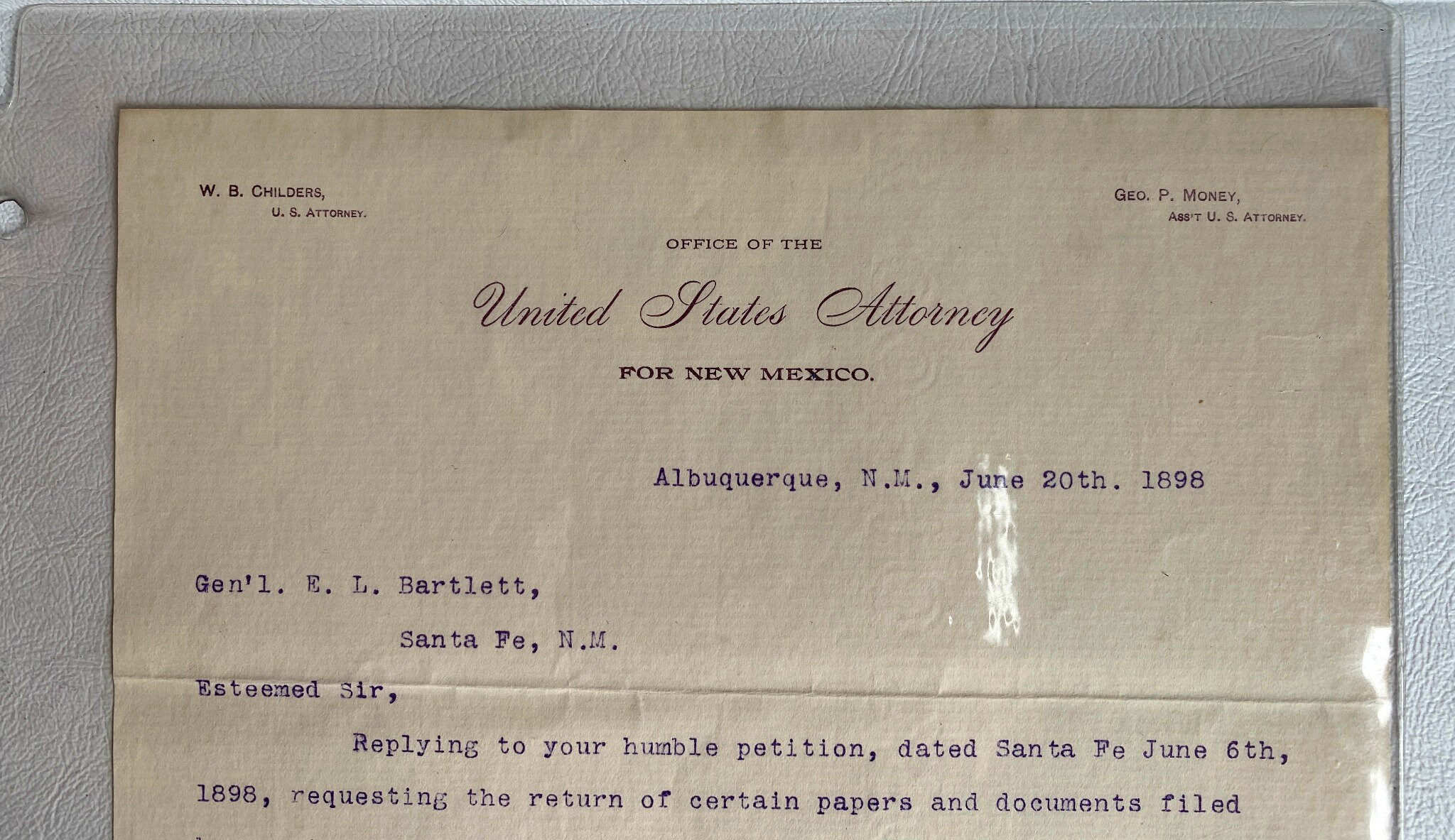Historical Antique 1898 Original Typed Letter-hand Signed W. | Etsy