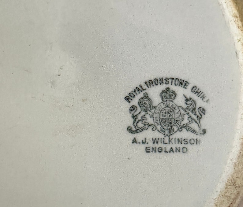 Antique Ironstone Chamber Pot-arthur J. Wilkinson Royal Ironstone China ...