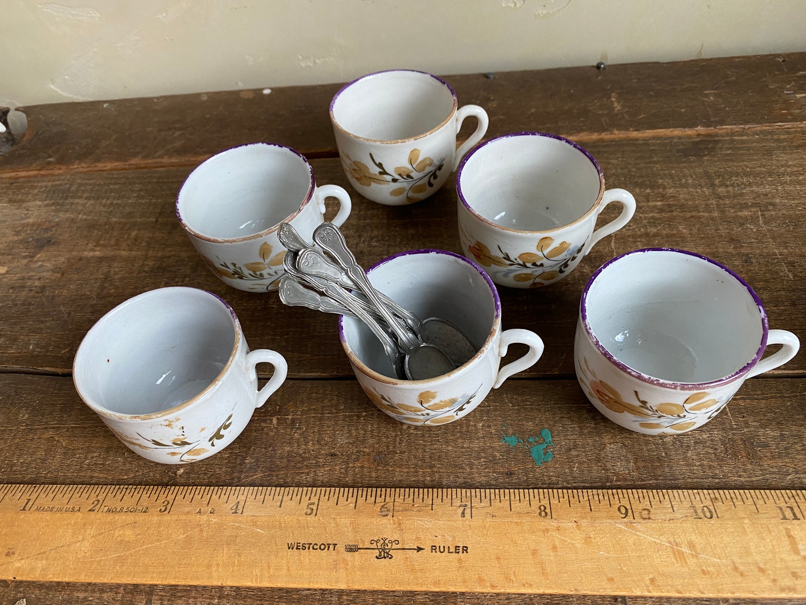 Antique Child's Tea Set in Original Box-made in - Etsy
