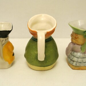 Vintage Set of Three Miniature Toby Mugs Jugs, Full Body, Mr Pickwick ...