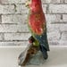 Vintage Chalkware Bird Figurines, Parrot, Owl, Sculptures, Carnival ...