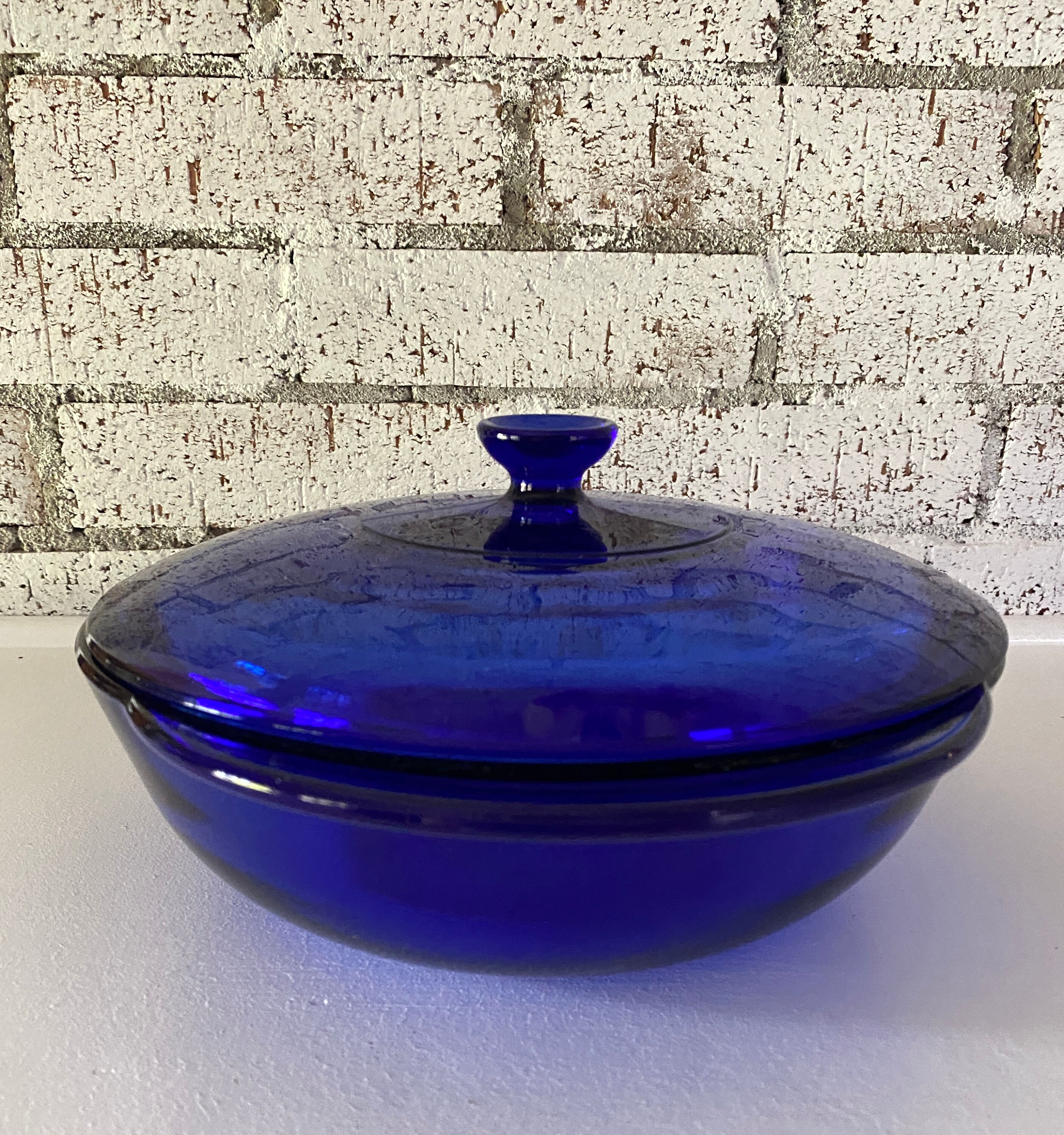 Remains flute progressive anchor blue glass bakeware hard to please In ...