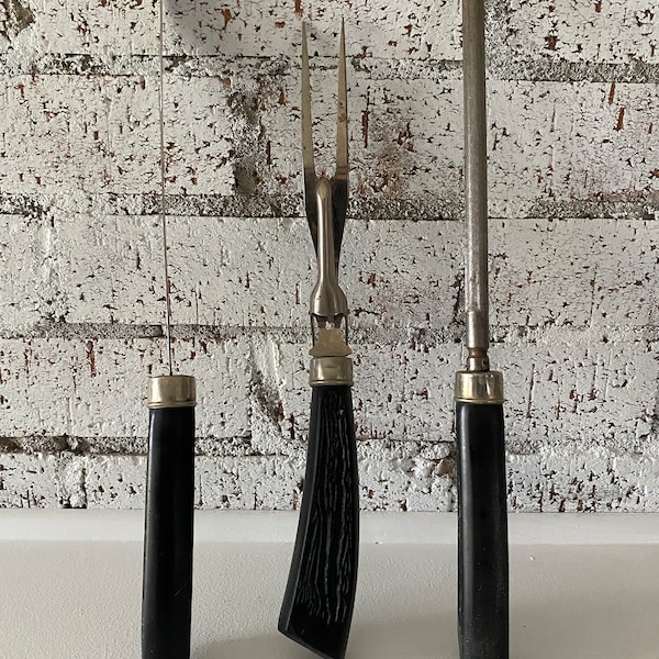 Meat Carving Set - Etsy