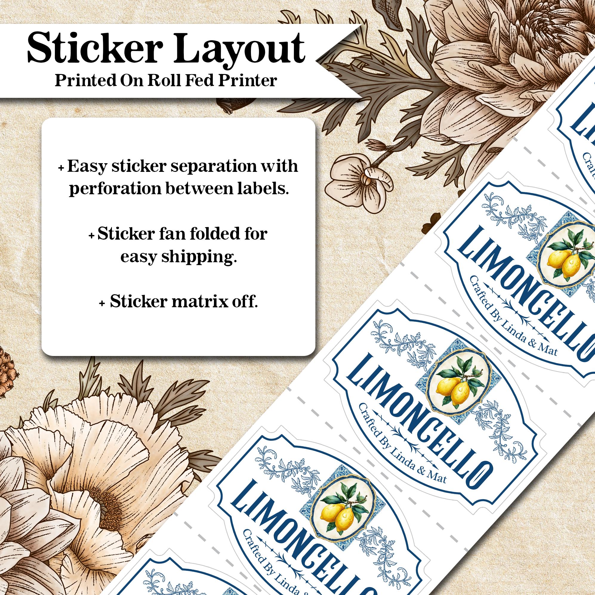 Custom Vintage Limoncello Labels || VL024 - Etsy