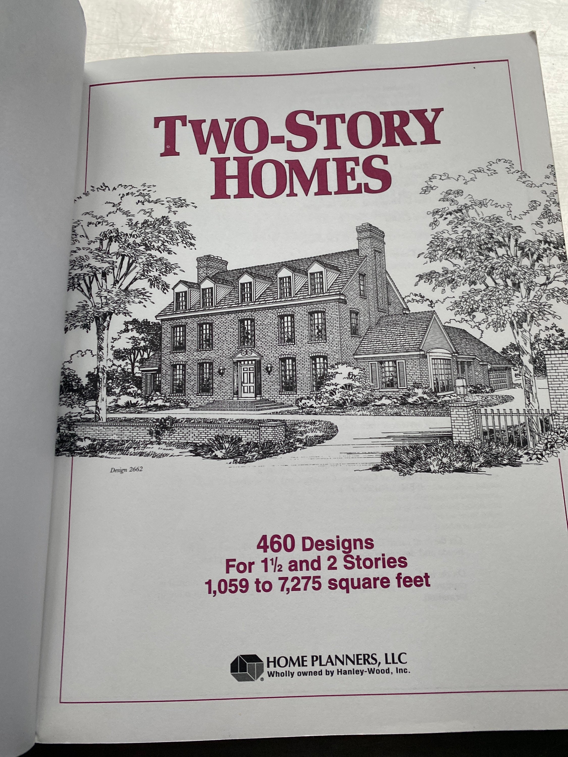 Home Planners Two Story Homes 460 Designs 1996 - Etsy