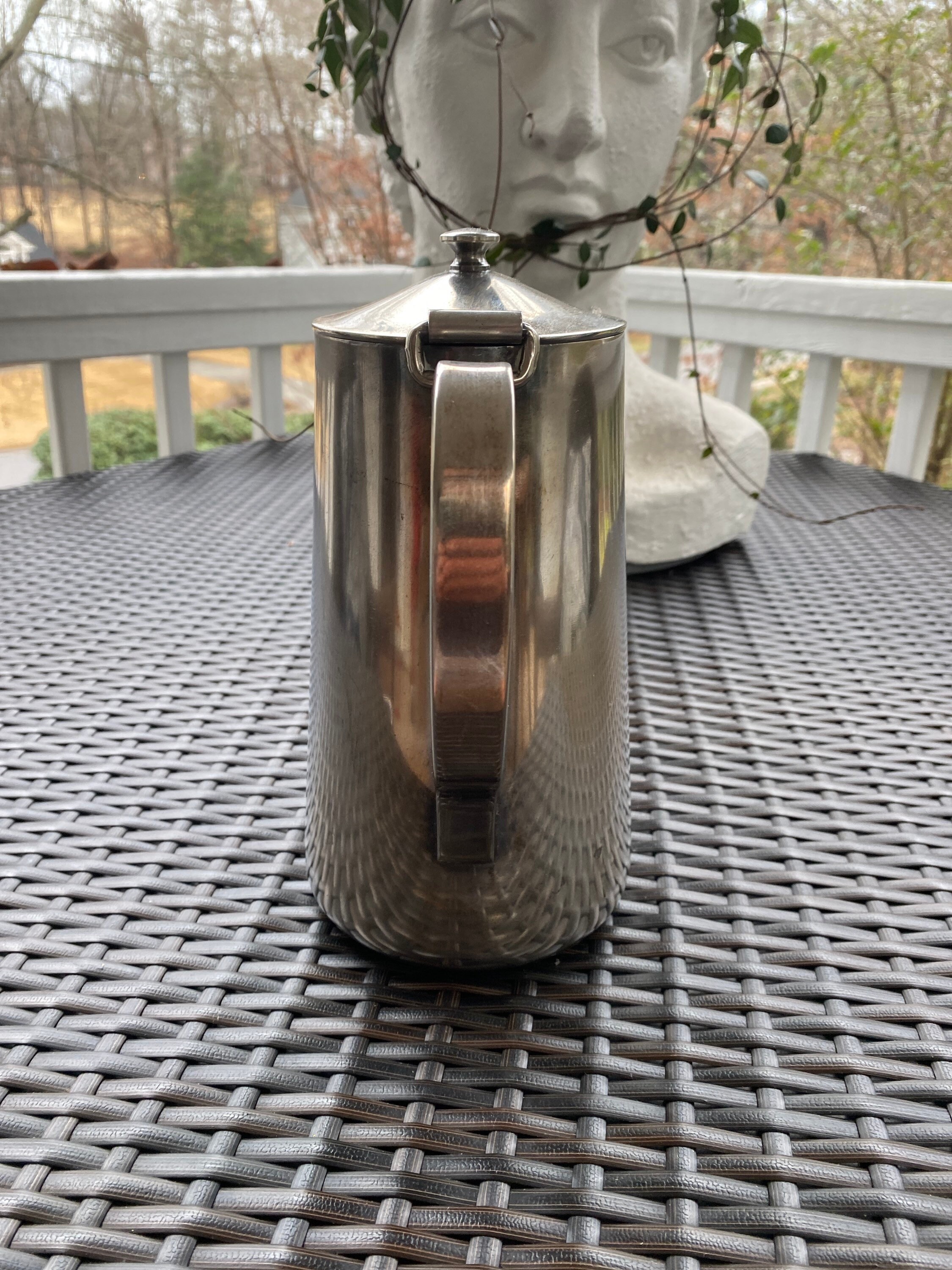 Waldorf Astoria Stainless Coffee Tea Pot Marked DW Haber & Sonny - Etsy