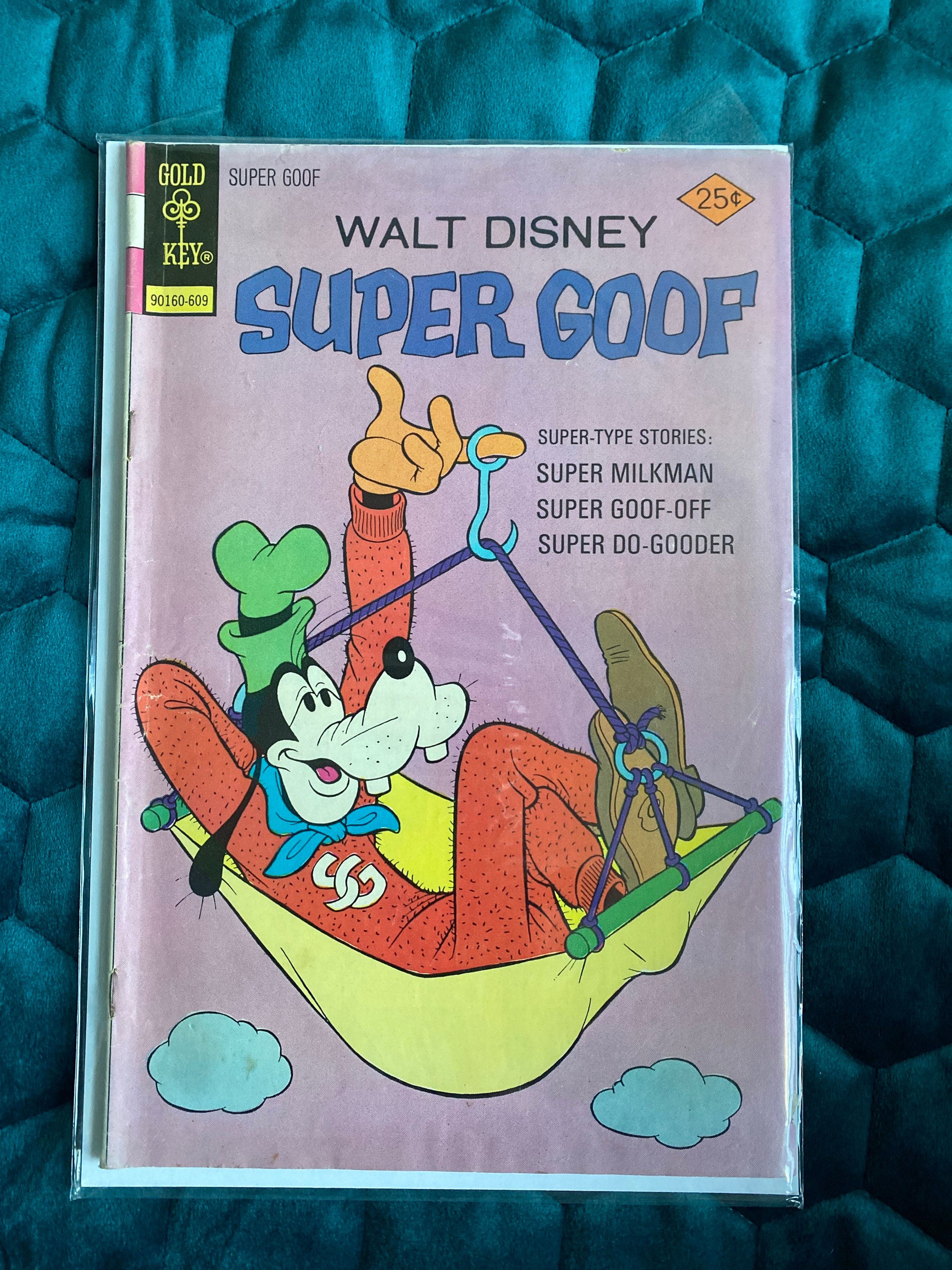 Walt Disney Super Goof Comics No. 39 Sept 1976 Printed in the - Etsy