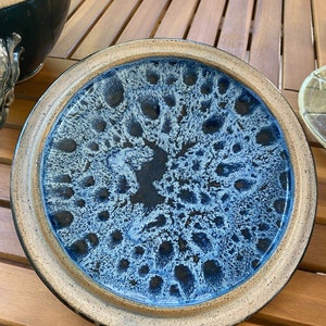 American Steve Turpin 20c Studio Pottery Folk Art Fish Handled Covered ...