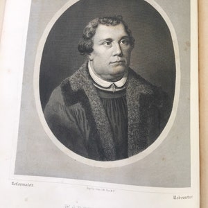 Antiquarian 1871 William Flint M Laird Simons German Bible Good ...