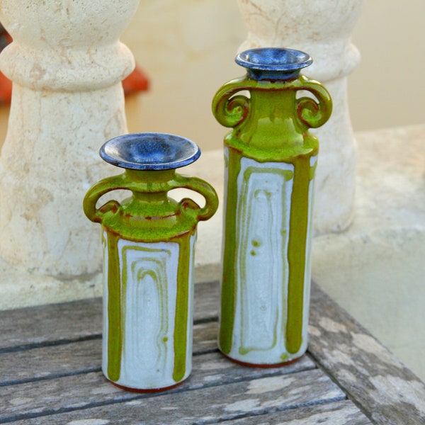 Ceramic Candlesticks - Etsy