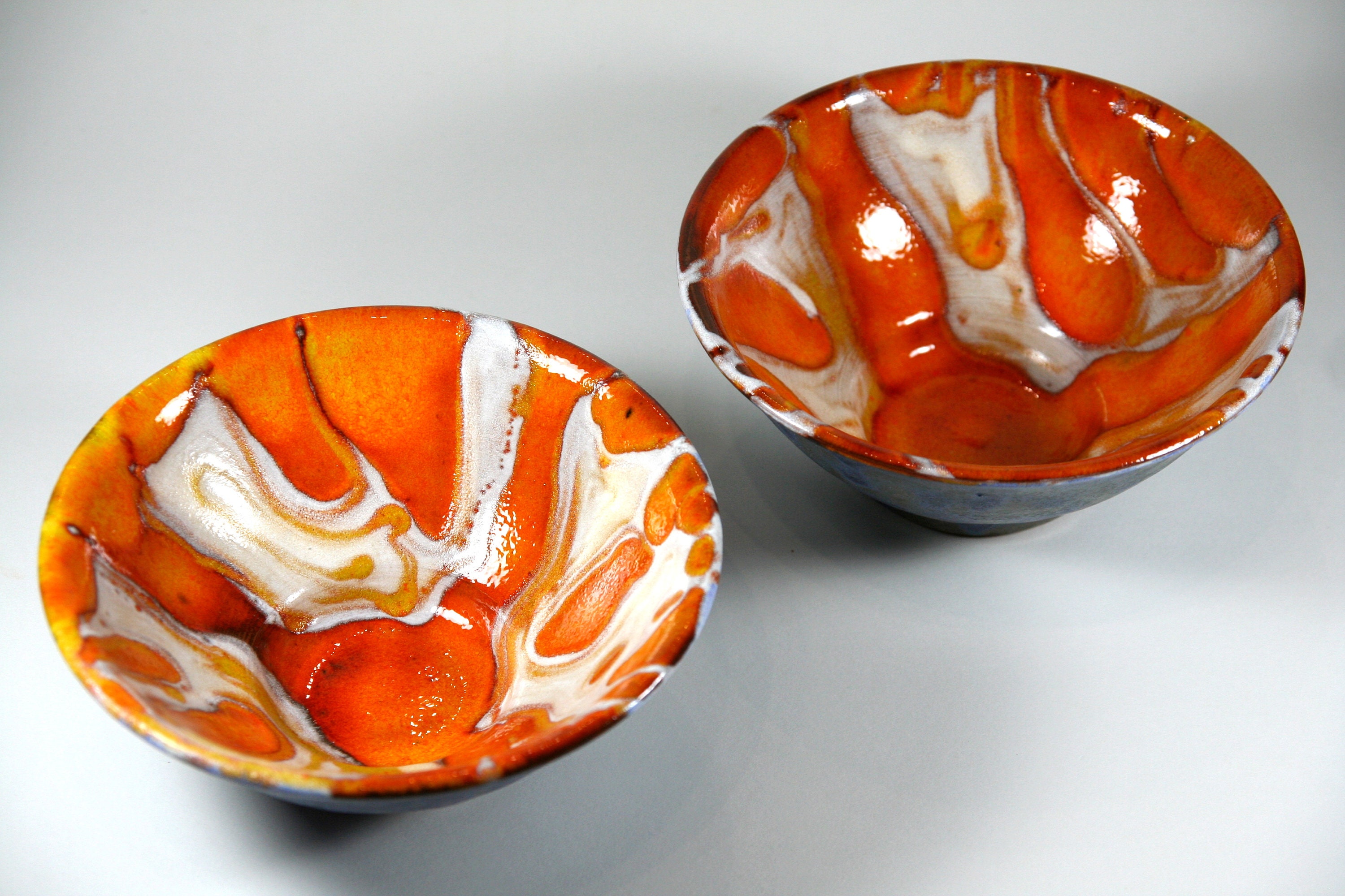 Ceramic Bowl Noodle Bowl Unique Wheel Thrown Bowl Snack | Etsy