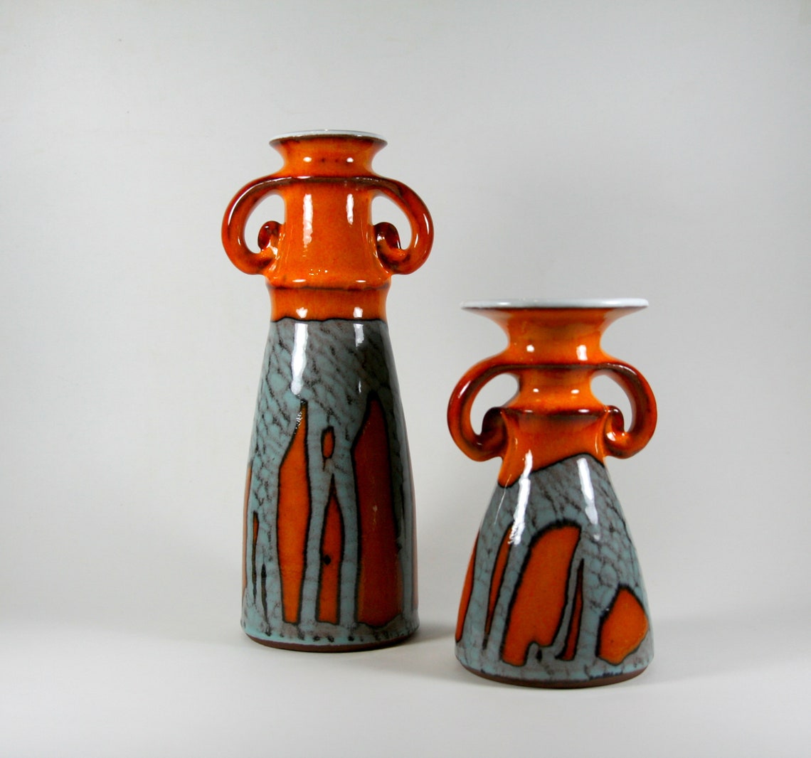 Wheel Thrown Rustic Ceramic Vase Pottery Handmade - Etsy