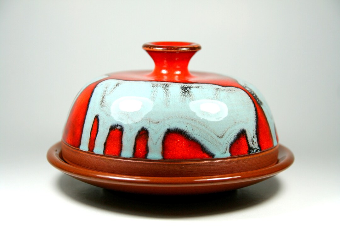Handmade Ceramic Butter Dish, Pottery Butter Dish, Rustic Butter Keeper ...