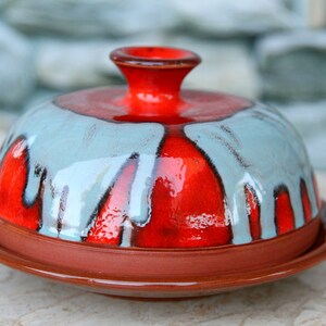 Handmade Ceramic Butter Dish, Pottery Butter Dish, Rustic Butter Keeper ...