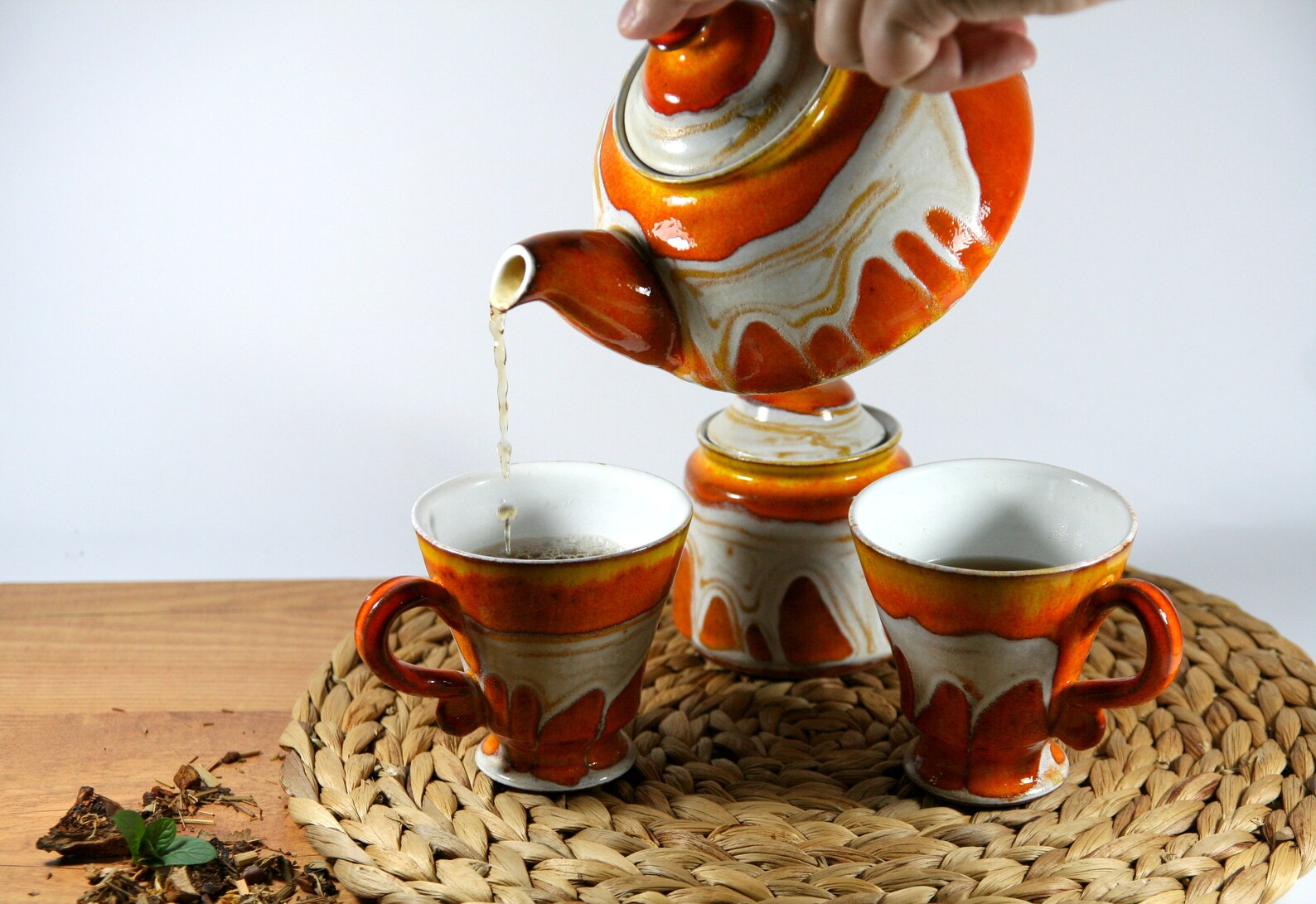 Ceramic Teapot Rustic Pottery Teapot Ceramic Tea Kettle - Etsy