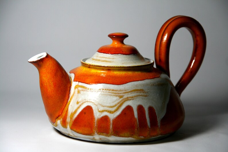 Ceramic Teapot Rustic Pottery Teapot Ceramic Tea Kettle - Etsy