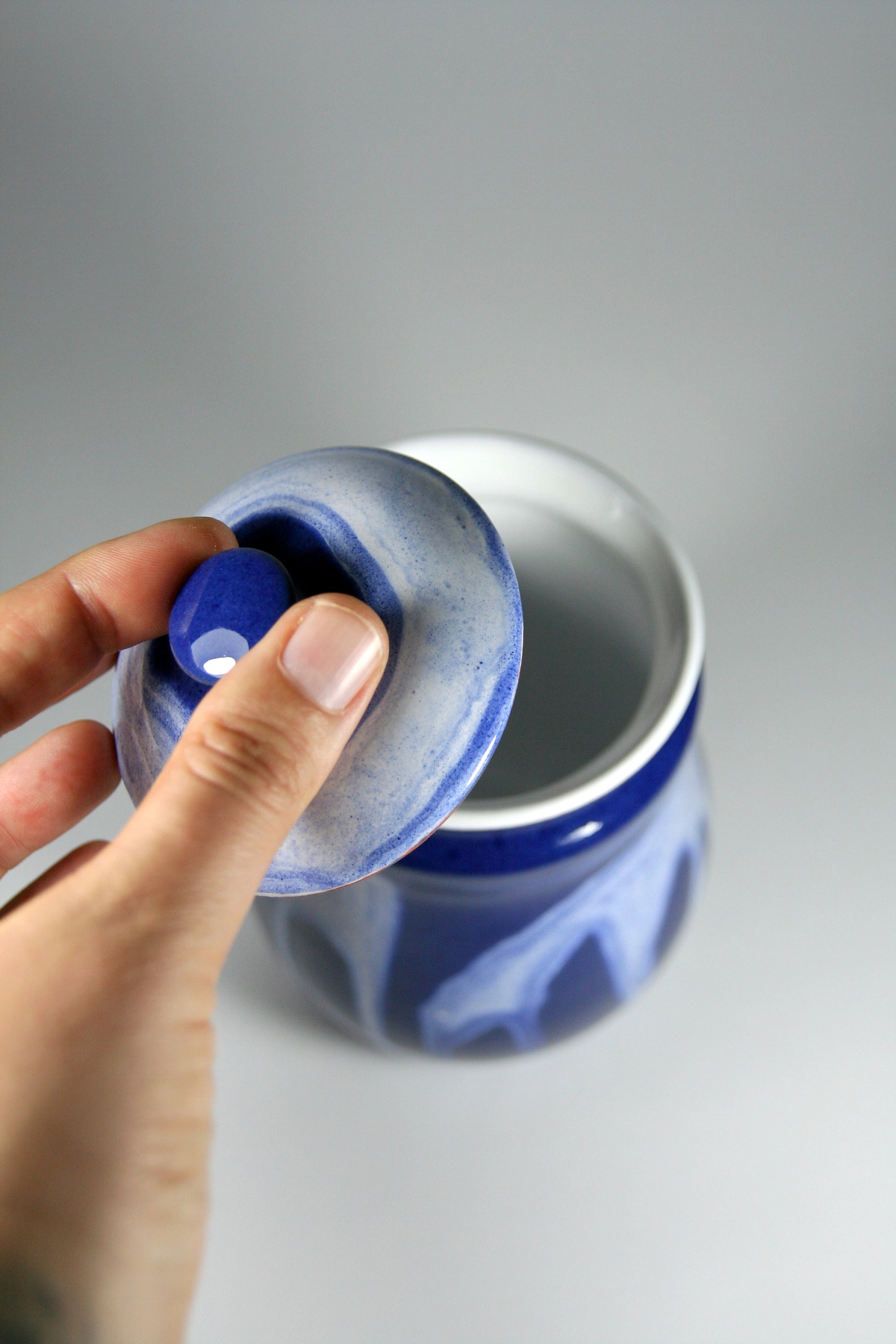 Wheel Thrown Ceramic Sugar Bowl Pottery Sugar Bowl With Lid - Etsy