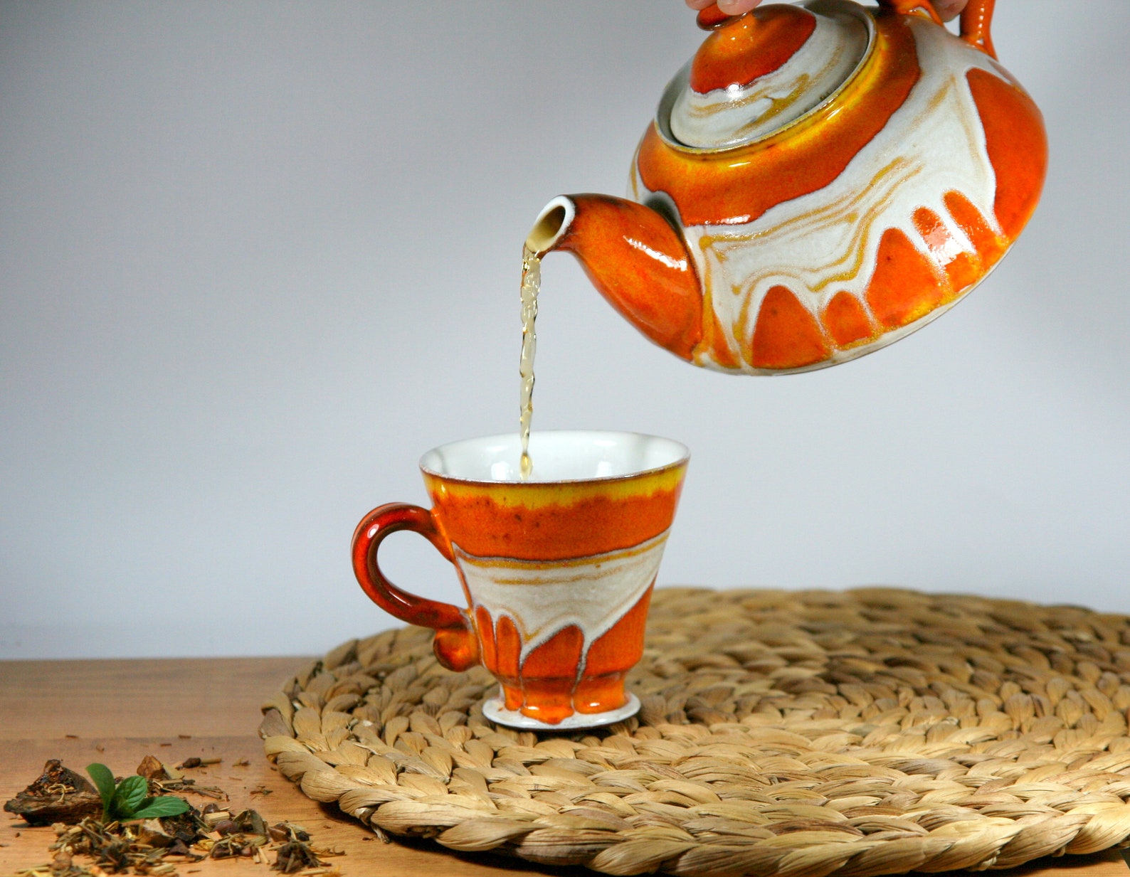 Ceramic Teapot Rustic Pottery Teapot Ceramic Tea Kettle - Etsy