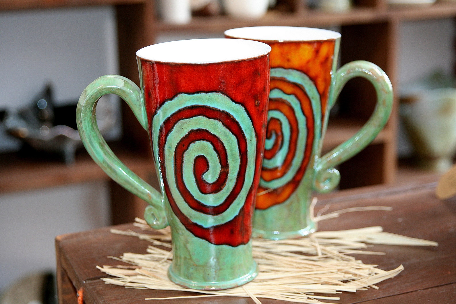 Ceramic Beer mug Coffee lovers gift Dad gift handmade Large | Etsy