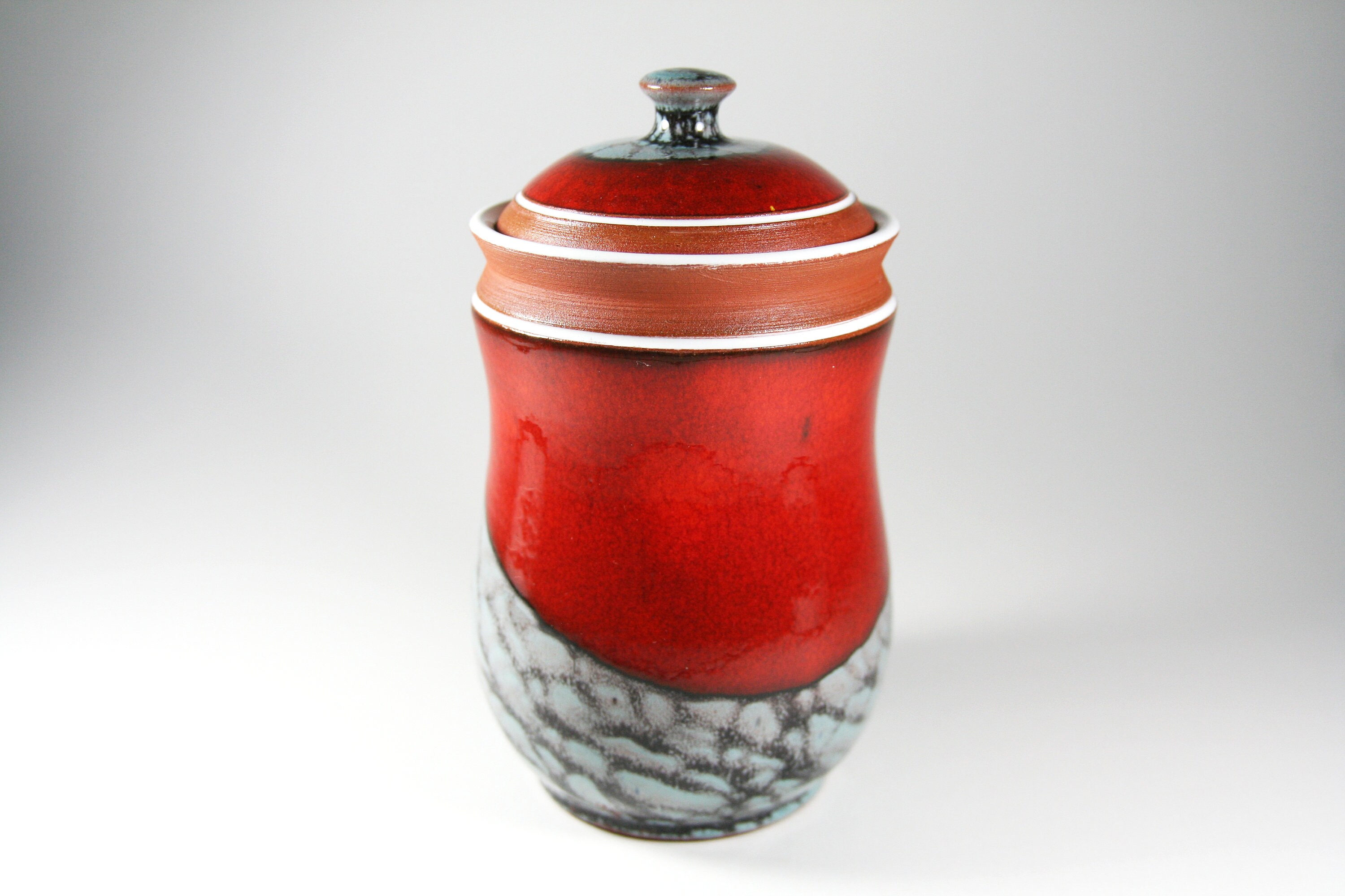 Handmade Pottery Kitchen Canister Ceramic storage jar Salt | Etsy