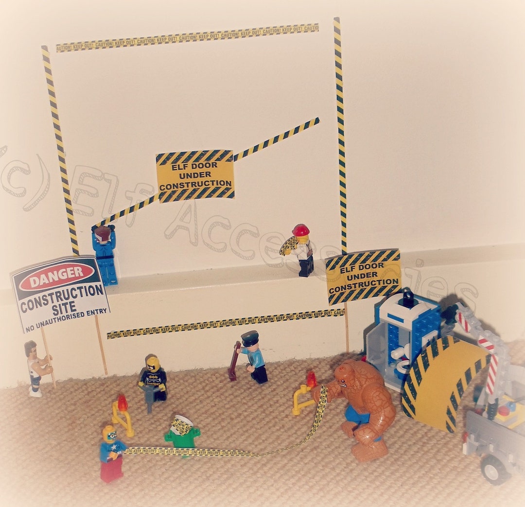 PDF Fairy Troll Gnome or Elf Door Under Construction - Etsy