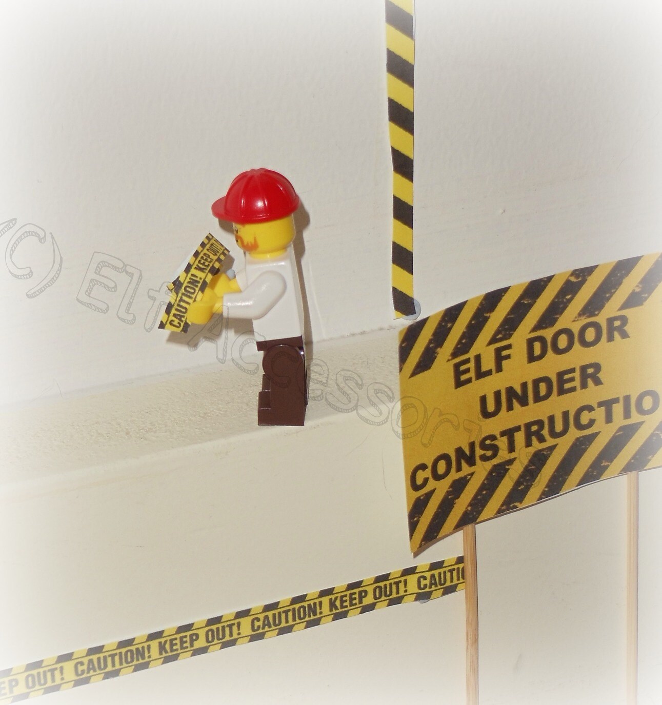 PDF Fairy Troll Gnome or Elf Door Under Construction - Etsy