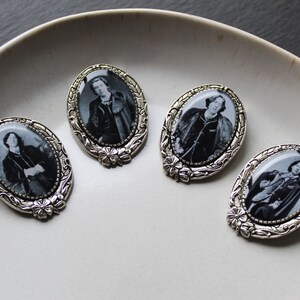 Oscar Wilde Brooches Big Oscar Wilde Portrait Cameo Pin - Etsy