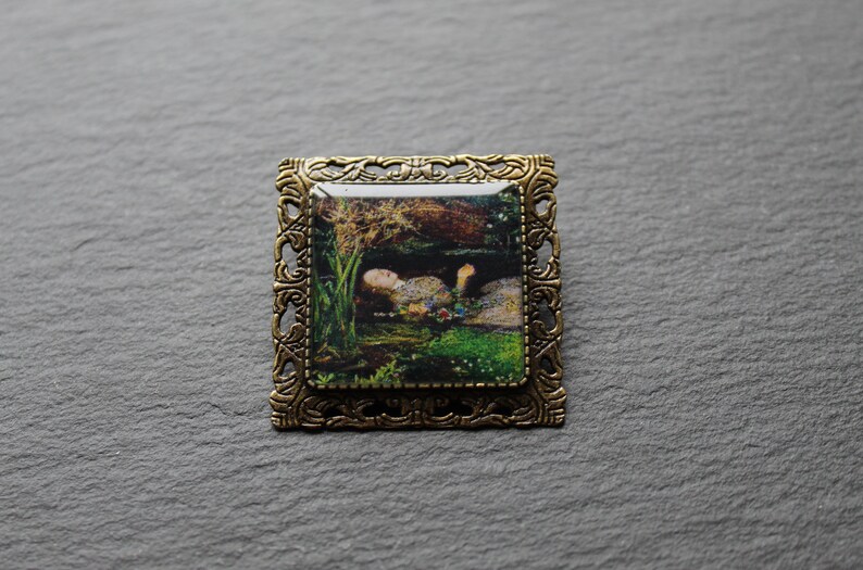 Art History Pins Painting Detail Pendant Brooches: Sir John | Etsy