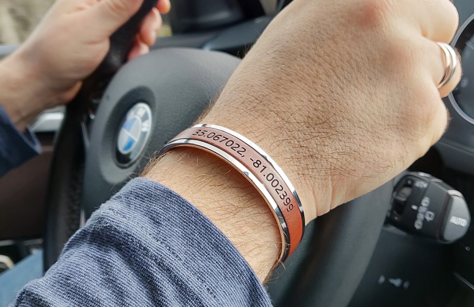 Personalized Gifs for Him Husband Birthday Gift Man Bracelet - Etsy UK