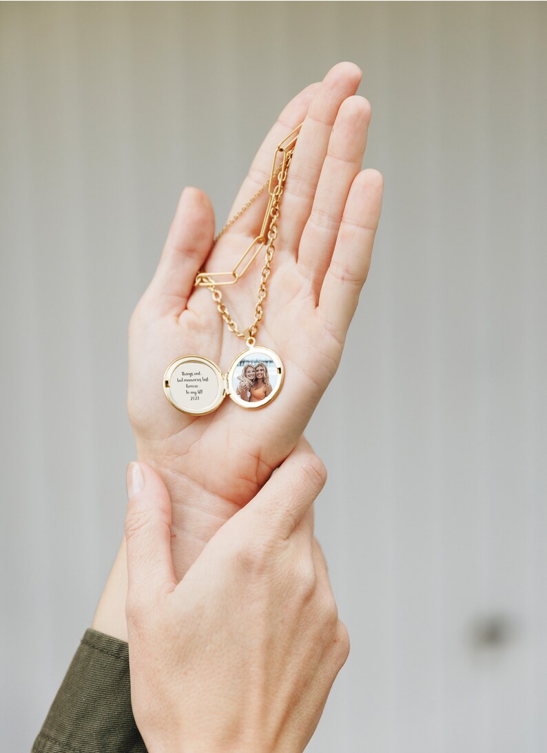 Graduation Gift for Best Friend Photo Locket College - Etsy