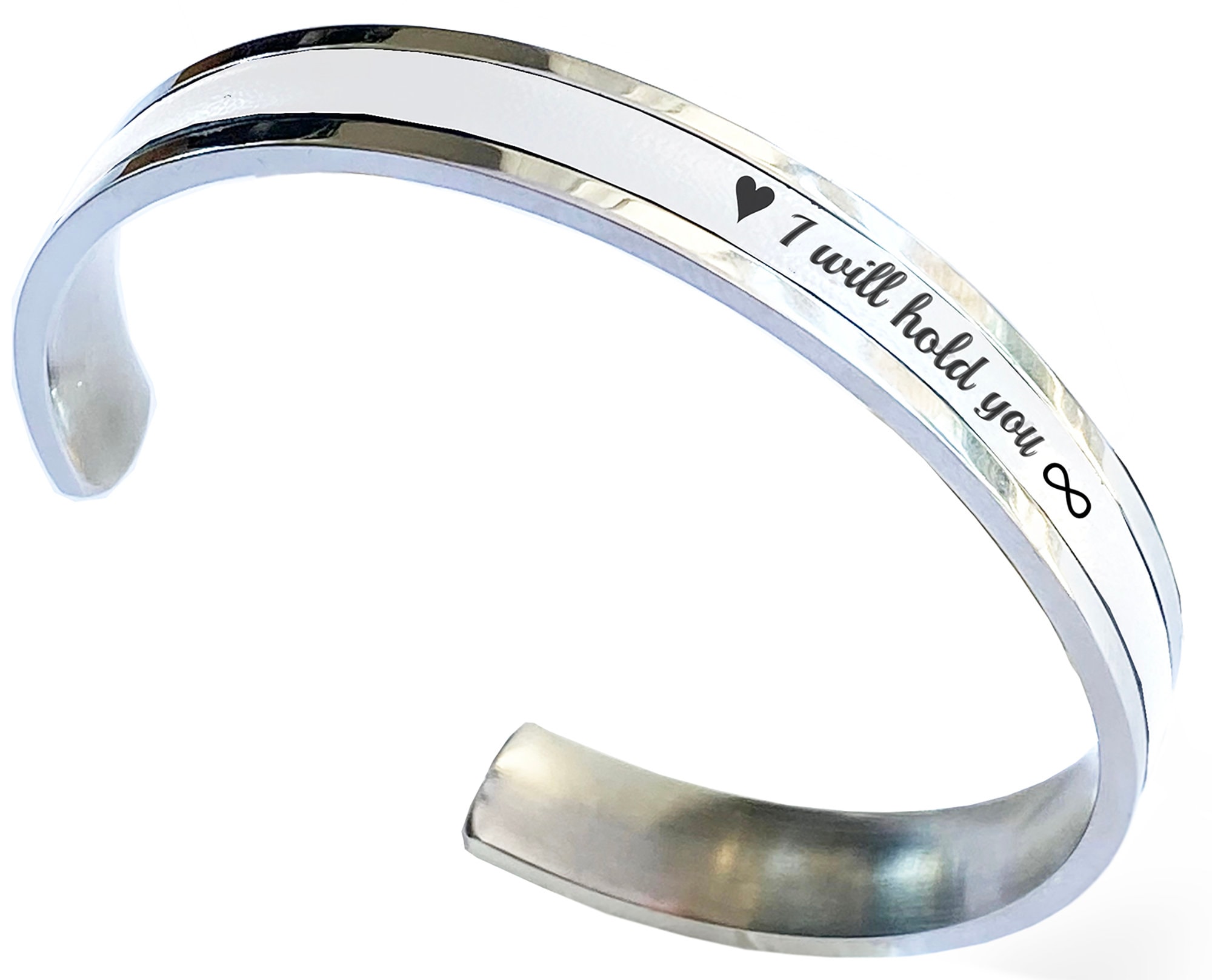 Inspirational Bracelet Personalized Message Leather Bracelet | Etsy