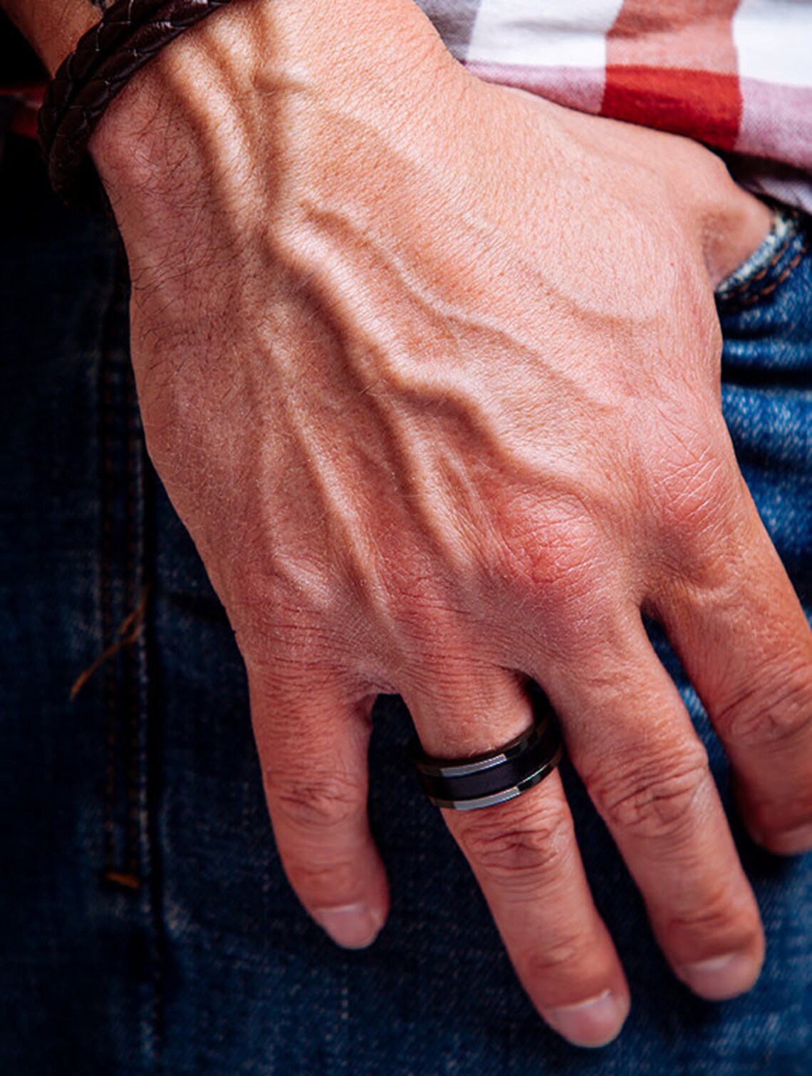 Personalized Mens Ring Engagement Ring Promise Ring for Him - Etsy