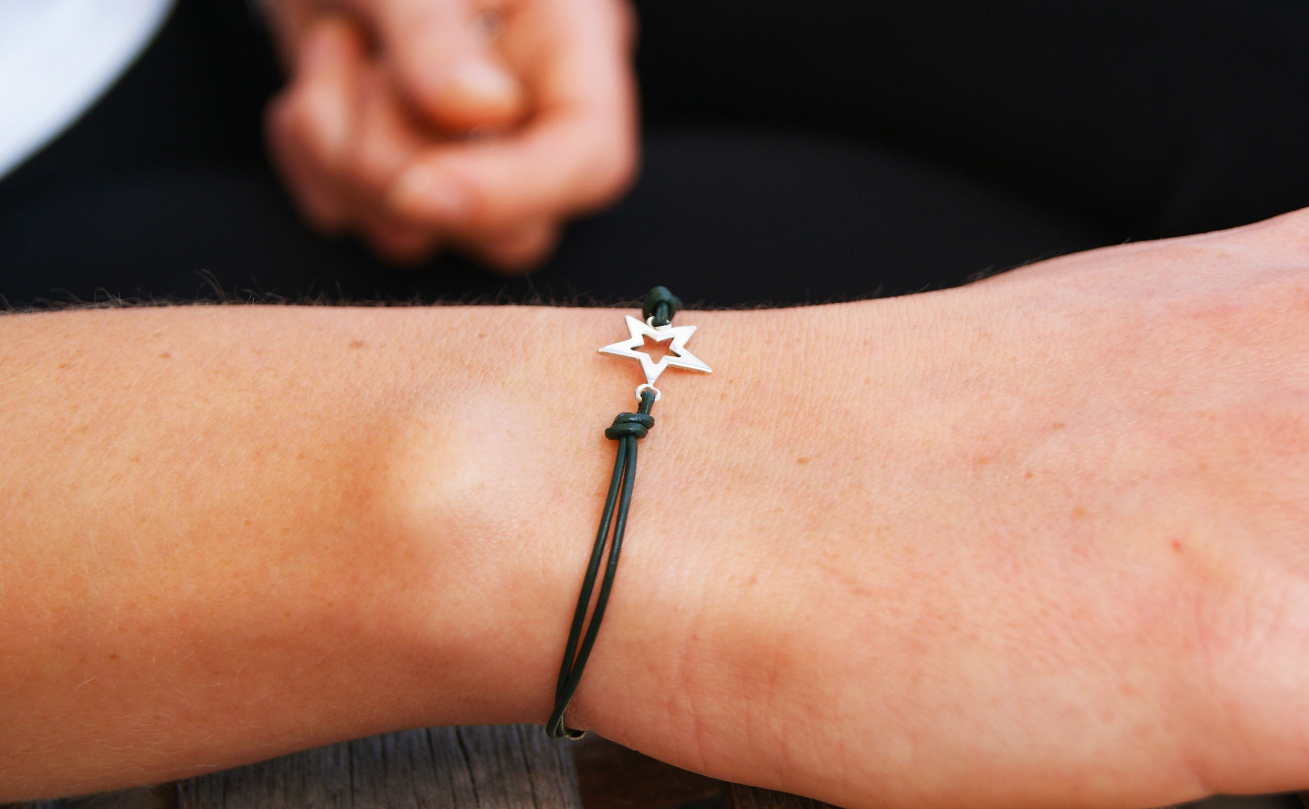 Delicate Bracelet for Women Sterling Silver Wish Bracelet Tiny | Etsy