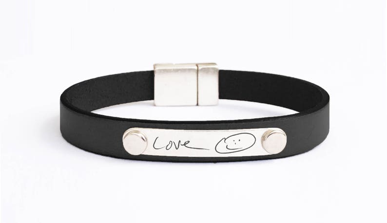 Handwriting Jewelry Custom Signature Bracelet Personalized - Etsy