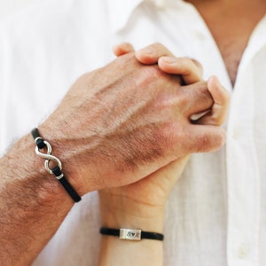 Matching Bracelets, Couples Bracelet, Infinity Bracelet, Engagement ...