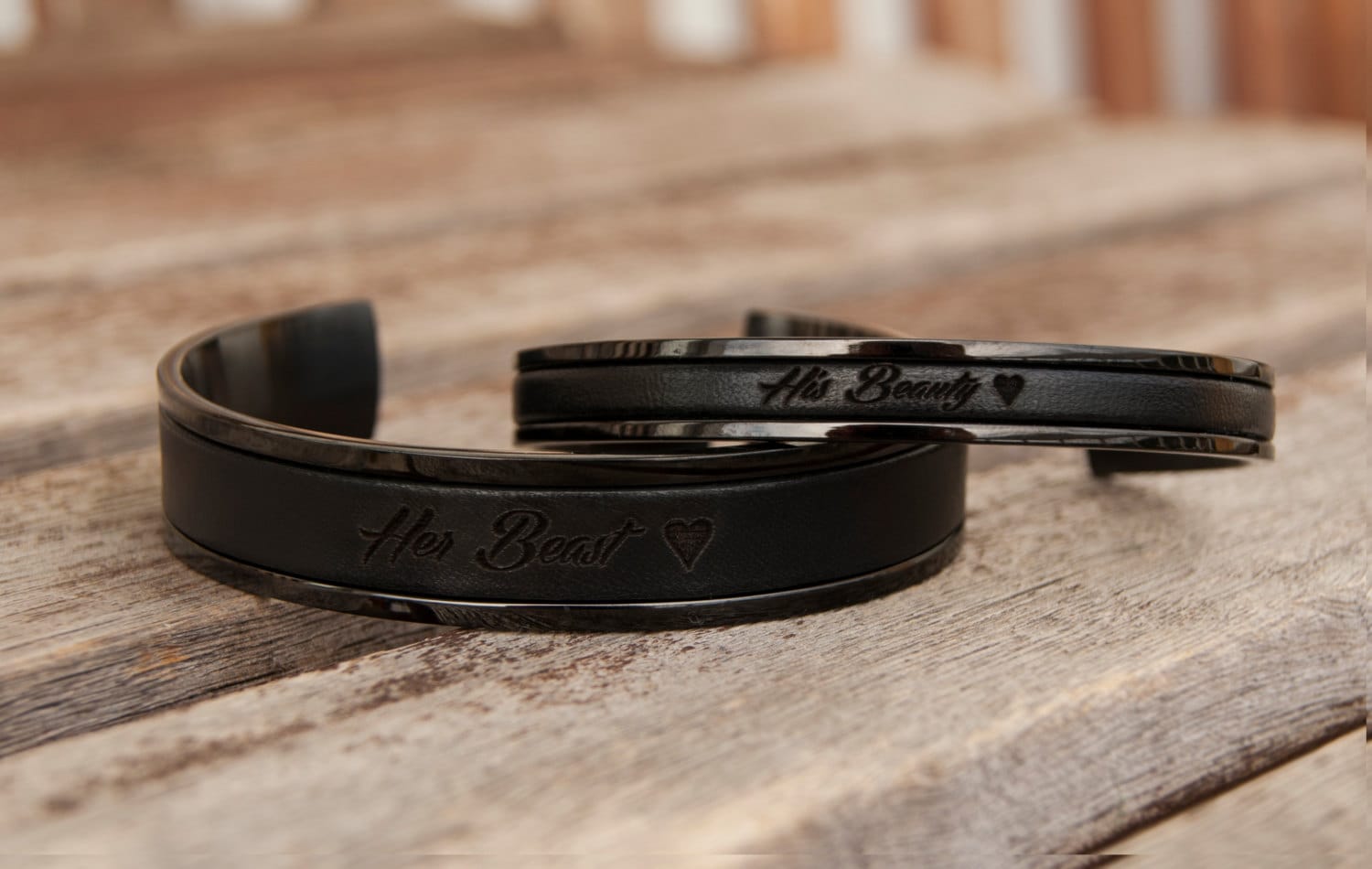 His beauty her beast bracelets store