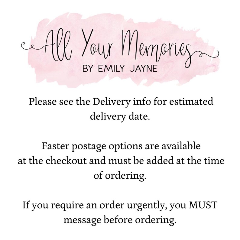 Personalised 1st 2nd 3rd 4th 5th 6th 7th 8th 9th 10th Birthday | Etsy UK