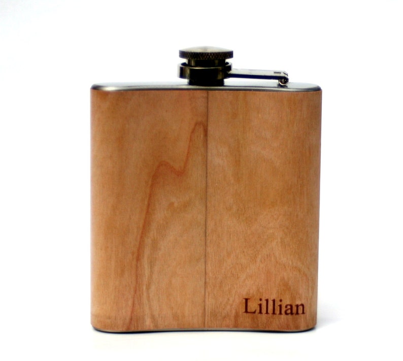 Personalized Horse Flask, Wooden Flask - Etsy